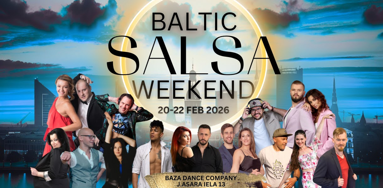 Baltic Salsa Weekend - tickets aula.lv