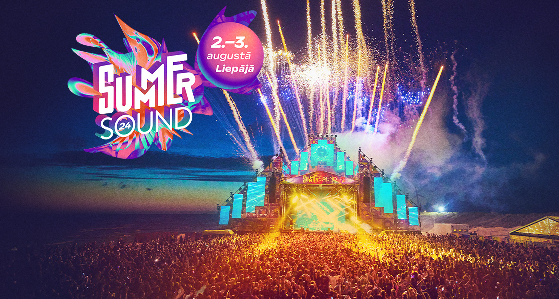Summer Sound festivāls 2024 - Aula.lv pasākumu biļetes